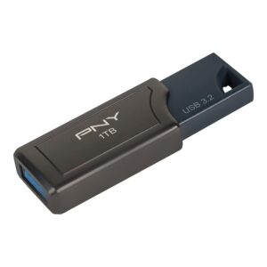 pny p-fd1tbprov2-ge 1tb pro elite v2 usb 3.2 gen 2 flash drive â€“ 600mb/s, gunmetal