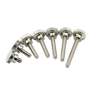 m3 knurled thumb screws stainless steel 20 pcs (m3 x 6 mm)