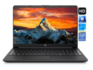 hp [windows 11 pro] business laptop, 15.6" hd display, intel pentium silver n5030 processor, 8gb ram, 256gb ssd, type-c, rj-45, hdmi, numeric keypad, full-size keyboard, long battery life, black,pcs