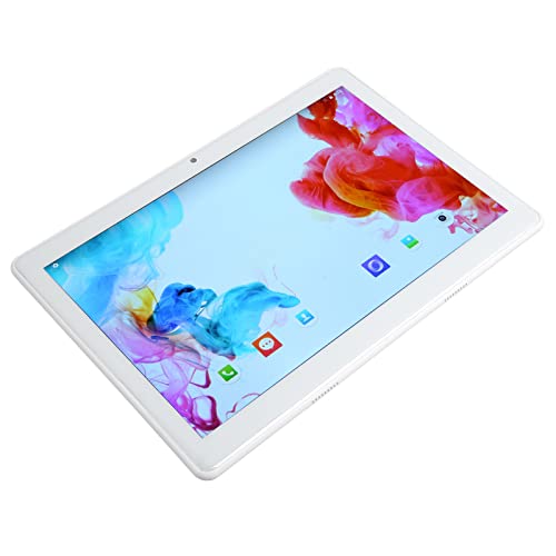 Kufoo Tablet Touch, 10.1 Inch IPS LCD Display Tablet with 3 Card Slots 100‑240V 4G LTE Entertainment (US Plug)