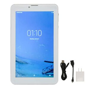 LEYT Office Tablet, US Plug 100‑240V Octa Core 7 Inch LCD Dual SIM Dual Standby Travel Tablet PC (US Plug)