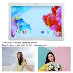 Kufoo Tablet Touch, 10.1 Inch IPS LCD Display Tablet with 3 Card Slots 100‑240V 4G LTE Entertainment (US Plug)