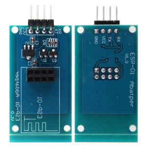 DiGiYes 3Pcs ESP8266 Serial Wi-Fi Wireless ESP-01 Adapter Module 3.3V 5V Compatible for Arduino