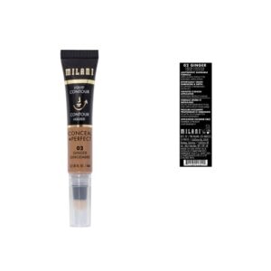 Milani Conceal + Perfect Liquid Contour for Added Definition, Face Lift Collection - Ginger