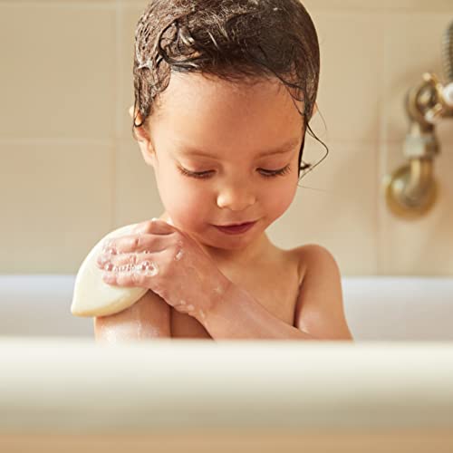 Mustela Solid Shampoo & Body Cleansing Bar for Baby, Kid & Adult - with Avocado Oil & Olive Oil - Fragrance-Free, Plastic-Free, Vegan & Biodegradable Formula - 2.64 oz.