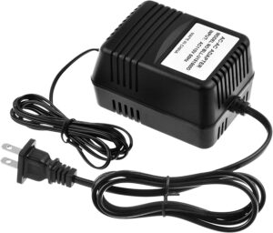 parthcksi 12v ac/ac adapter compatible with tdc power da-20-12 da-20-12w da-2012 da-2012w toc da2012 da2012w tdcpower class 2 transformer 12vac power supply cord battery (with barrel round tip.)