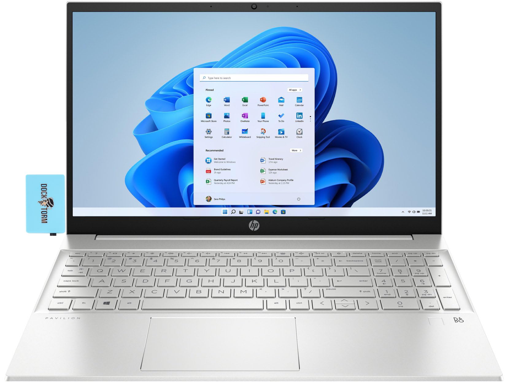 HP Newest Pavilion 15.6" FHD IPS Business Laptop 13th Gen (Intel i7-1355U 10-Core, 64GB RAM, 2TB PCIe SSD, Intel Iris Xe, Backlit KYB, Fingerprint, WiFi 6, BT 5.2, Webcam, Win 11 Home) w/Hub