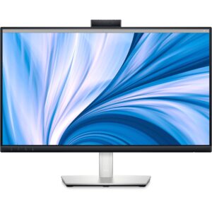 dell c2423h 23.8" full hd wled lcd monitor - 16:9 - black, silver (renewed)