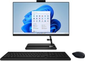 lenovo latest ideacenter aio desktop | 22" fhd wva display | intel 10-core i3-1220p | uhd graphics | 32gb ddr4 1tb nvme ssd | wifi 6 | hdmi | webcam | dvd-rw | rj-45 | windows 11 home