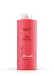 wella professionals invigo brilliance shampoo | for fine/normal colored hair | professional color protecting | color vibrancy shampoo| 33.8 fl oz