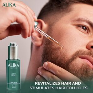 ALIKA Hair Growth Serum - Scalp Treatment for Hair Loss, Grow Gorgeous Hair for Women and Men, Suitable for Dry, Oily, Normal Scalp (50ml)