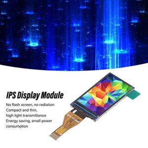 Socobeta 1.14in IPS Display Module, Thin ST7789V Drive Non Flash IPS Display Module High Light Transmittance Energy Saving Quick Response for Controller Board