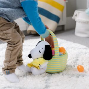 Animal Adventure® | 8" Easter Basket Snoopy and Woodstock