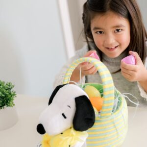 Animal Adventure® | 8" Easter Basket Snoopy and Woodstock