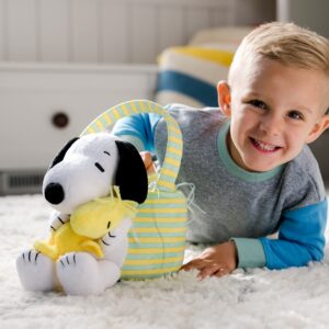 Animal Adventure® | 8" Easter Basket Snoopy and Woodstock