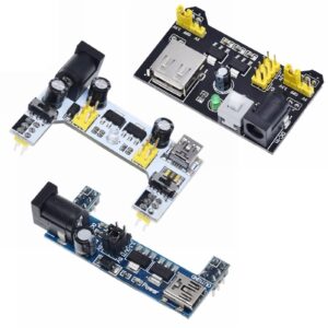 hifasi mb-102 breadboard power supply module /mb102 white breadboard dedicated power module 2-way 3.3v 5v mb-102 solderless bread board (color : mb102 black)