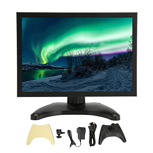 Monitor Porttil, 1920x1280 Pantalla IPS de 10,5 Pulgadas Pantalla de ángulo de Visión Completo para Videocmaras para Computadoras para Cmaras Digitales (US Plug)