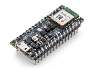 arduino nano 33 ble sense rev2 with headers [abx00070] – ai microcontroller with sensors, bluetooth, for wearables, gesture & voice recognition