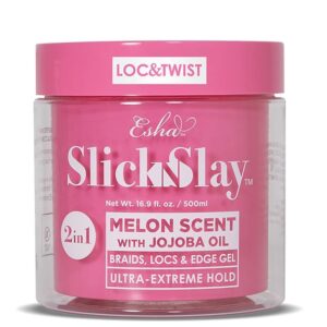 esha slick n slay braiding gel (17 oz., melon)