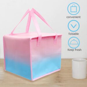 SHERCHPRY Cake Insulation Bag Insulated Shopping Bag Hot Bags Food Warmer Grocery Bag Portable Thermal Food Bag Reusable Grocery Bag Ice Bag High Capacity Non-woven Fabric