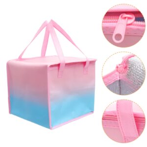 SHERCHPRY Cake Insulation Bag Insulated Shopping Bag Hot Bags Food Warmer Grocery Bag Portable Thermal Food Bag Reusable Grocery Bag Ice Bag High Capacity Non-woven Fabric