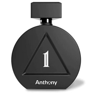 anthony one eau de parfum for men, intriguing, irresistibly fresh and smooth, with lemon, lavender, pine, and smoldering sandalwood, 3.4 fl oz