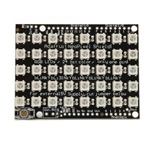 color light development board, pcb material ws2812b 5050 rgb led integrated driver full color 800kbps transmission speed for hotel