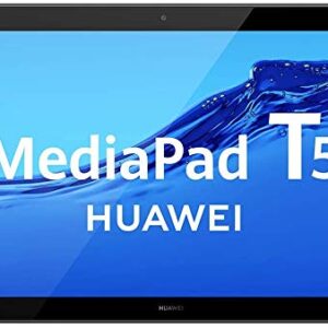 Huawei Mediapad T5 Tablet - 10.1" WiFi + 4G LTE - 3 GB RAM - 32 GB SSD - Android 8.0 Oreo - Black - microSD Supported GSM Unlocked (Renewed)