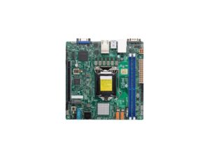 supermicro x12stl-if mini-itx server motherboard c252 lga-1200, daul lan 1gbe