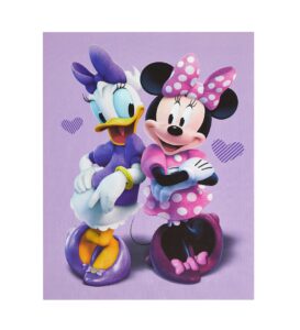 idea nuova disney minnie mouse canvas led wall art,childrens wall hanging décor,11.5"x15.75"