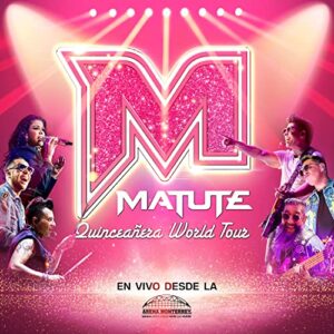 matute cd + dvd quinceaÑera world tour arena mty