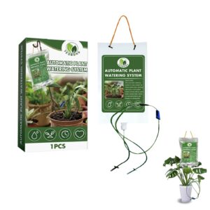 automatic plant waterer for indoor and outdoor plants - self watering system with long needle design