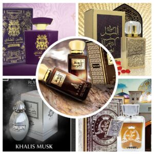 Maison d'Orient Arabian Perfume Sampler Lot x 19 Sample Vials - Unisex Designer Fragrance Samples from the House of KHALIS Fragrances Dubai