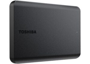 toshiba canvio basics 2tb portable external hard drive usb 3.0, black - hdtb520xk3aa