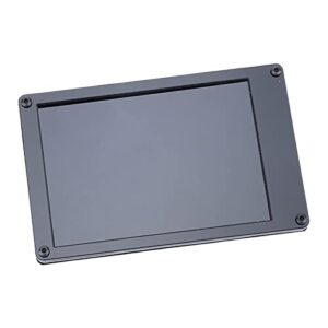 oumefar ips secondary screen, brightness adjustment multi theme pc mini monitor 3.5in for computer consumerelectronics