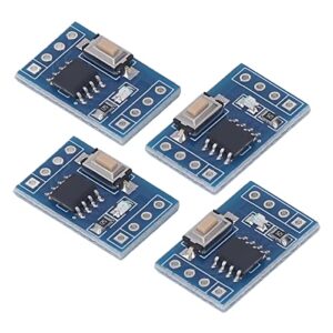 pcb control board 4 set microcontroller system development board singlechip system board for singlechip development led industry 12 x 18mm / 0.47 x 0.71in