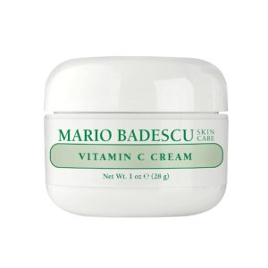 mario badescu vitamin c cream | lightweight face moisturizer enriched with niacinamide for all skin types | visibly reduces signs of aging | 1 fl oz