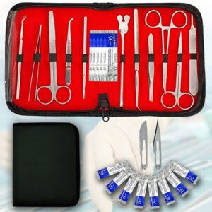 11 pcs anatomy student dissection kit biology lab anatomy medical student dissecting dissection kit set with scalpel by vision tek med