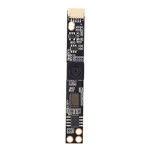 USB Camera Board, MJPEG Camera Module 66° No Distortion Durable 1MP Black for Restricted Locations. for Smart TV