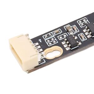 USB Camera Board, MJPEG Camera Module 66° No Distortion Durable 1MP Black for Restricted Locations. for Smart TV