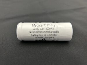 welch allyn 72300 nickel-cadmium rechargeable battery replacement 3.5v 800mah by kennedy webster