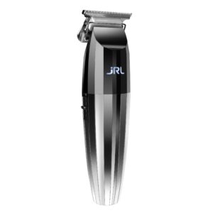 amazon series jrl freshfade 2020t trimmer - professional hair trimmer w/cool blade technology for men's grooming - rechargeable trimmer w/stainless steel blades and corrosion proof (silver)