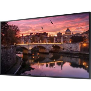 samsung qb85r-b - slim 4k uhd display for business (cisco certified display)