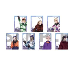 tv anime tokyo revengers 09 blind [7 types] snowwear ver. [drawn illustration] acrylic card box of 7