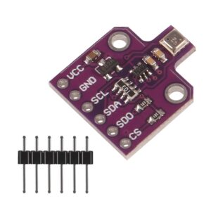 ACEIRMC BME680 Digital Temperature Humidity Pressure Sensor Breakout Board Compatible for Arduino Raspberry Pi ESP8266 3~5VDC BME680 (2pcs)