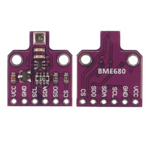 ACEIRMC BME680 Digital Temperature Humidity Pressure Sensor Breakout Board Compatible for Arduino Raspberry Pi ESP8266 3~5VDC BME680 (2pcs)