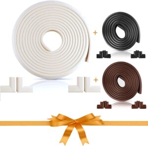 furniture edge and corner guards | 45 ft bumper 12 adhesive childsafe corners | baby child proofing set