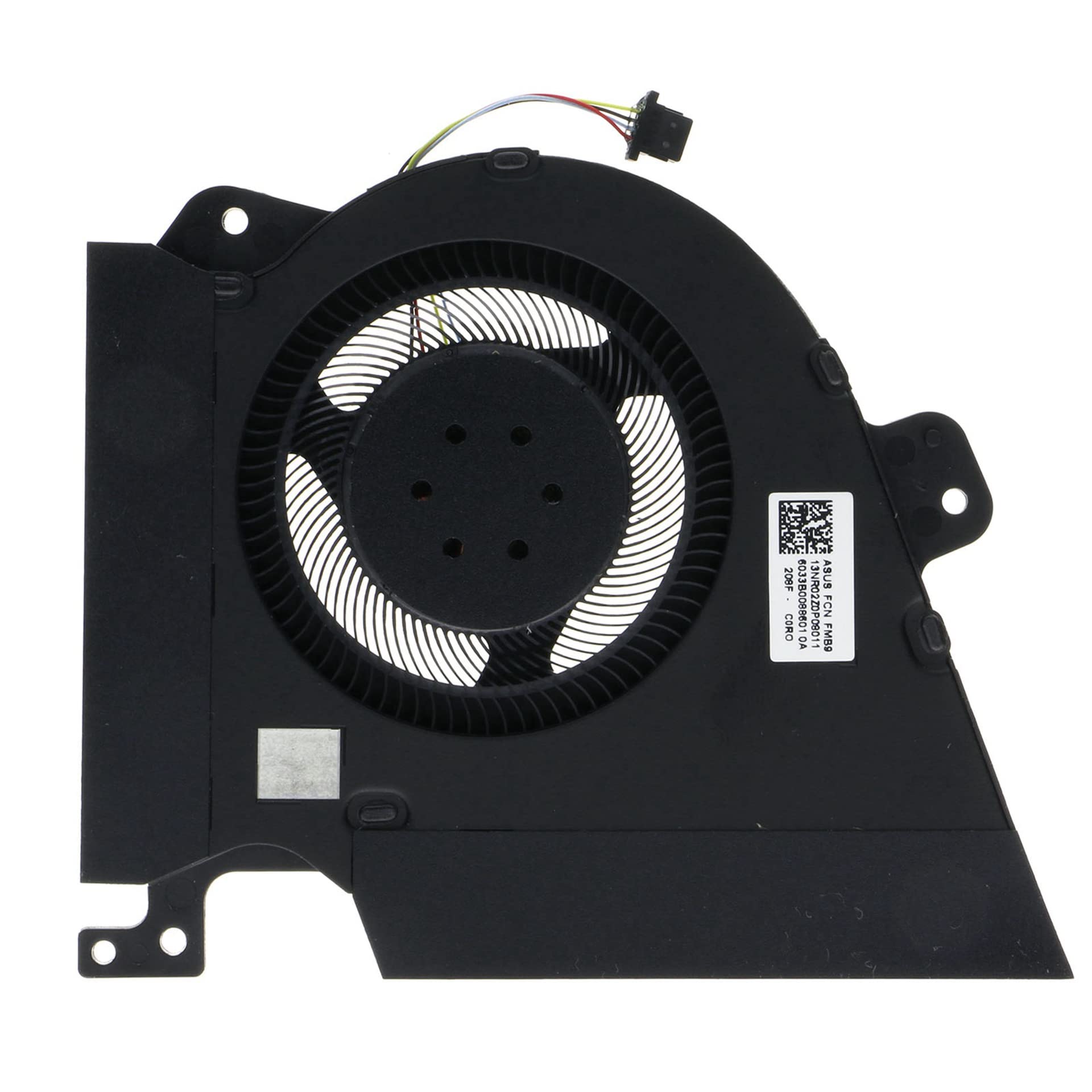 Replacement CPU & GPU Cooling Fan for Asus ROG Zephyrus Duo 15 GX550 GX550LXS GX550LWS DC 12V 1A FMB9 13NR02Z0P08011 DFSCK22105182D FMB8 13NR02Z0P09011 DFSCK22115181D