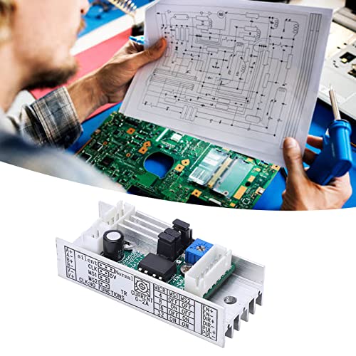 Pwshymi Stepper Motor Driver, High Integration Level Small Size Easy to Install Foolproof Stepper Motor Driver Module for Industrial Control System