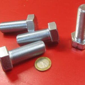 Class 8.8 Zinc Steel Bolts FT M20 x 1.5 mm x 50 mm Long 4 pcs